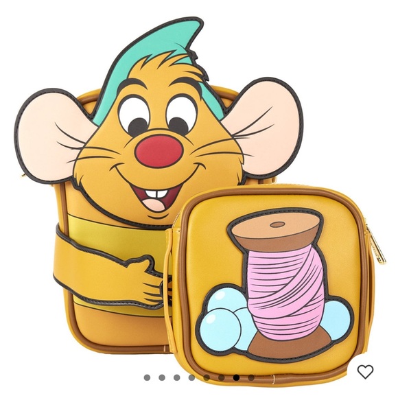 Loungefly | Bags | Loungefly Disney Cinderella 75th Anniversary Gus Gus ...